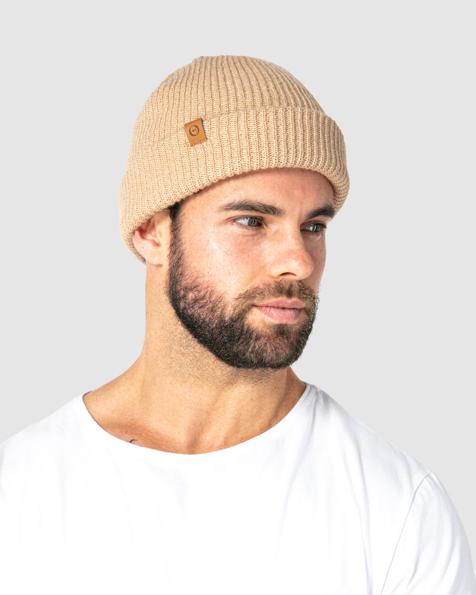 Core Tan Beanie – ONEBYONE Clothing Co.
