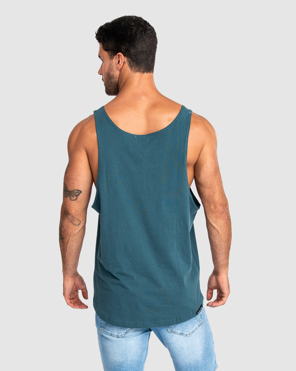 Classic Green Singlet – ONEBYONE Clothing Co.