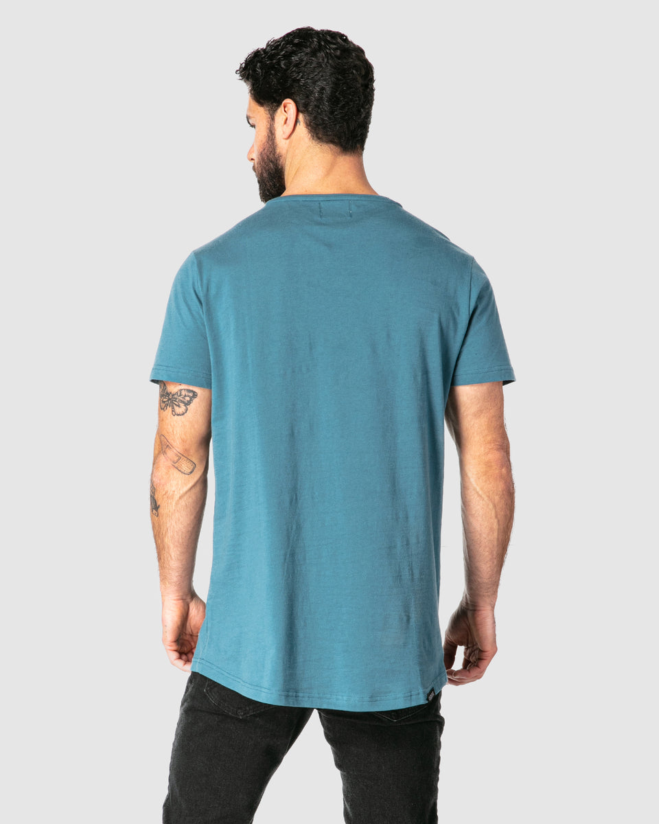 Classic Stone Blue Tshirt – ONEBYONE Clothing Co.